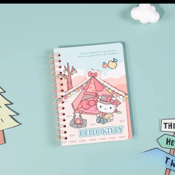 Office | Hello Kitty Camping Series Mini Notebook | Poshmark